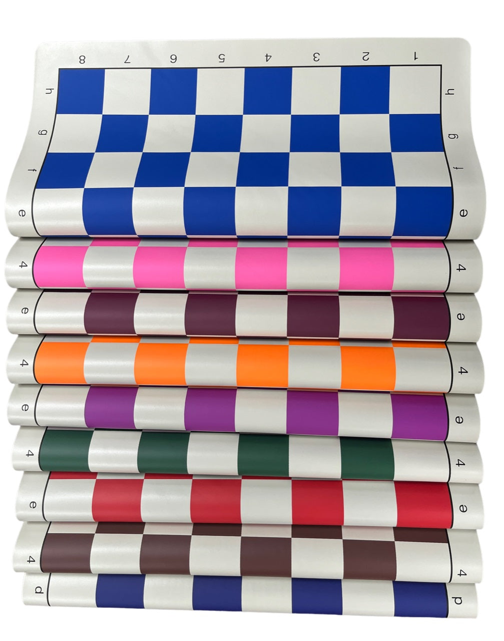 2 Color Vinyl Tournament Chess Boards