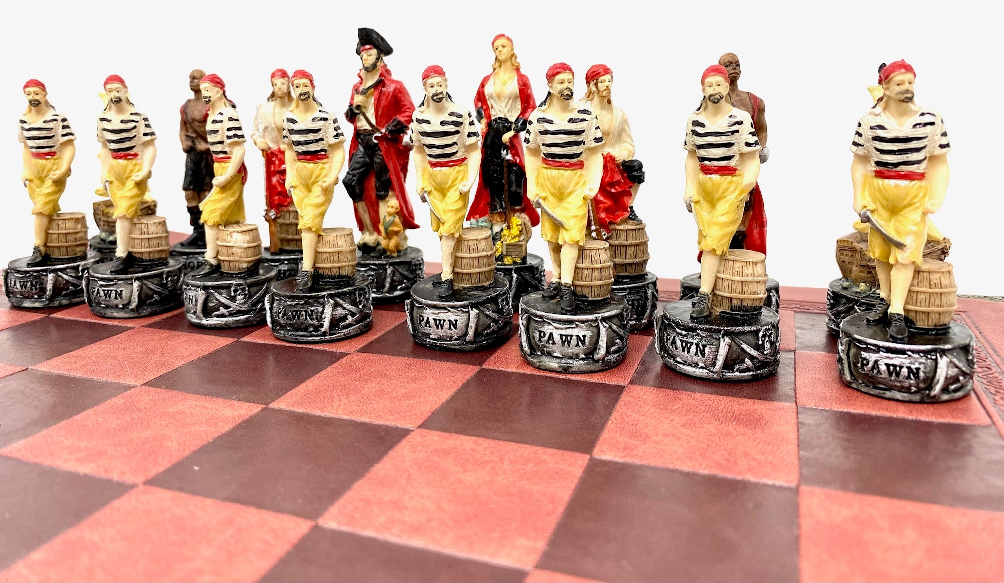 Pirates Resin Theme Chess Pieces