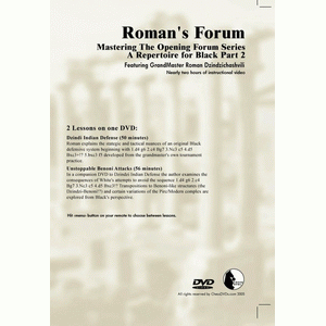Roman's Lab 32: Mastering The Opening Series, A Repertiore For Black P